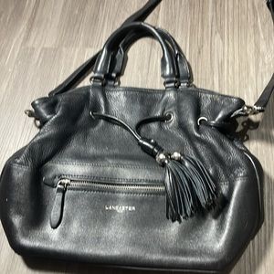 Lancaster | Bags | Lancaster Paris Fabulous Leather 2 Strap 3 Way Bag ...